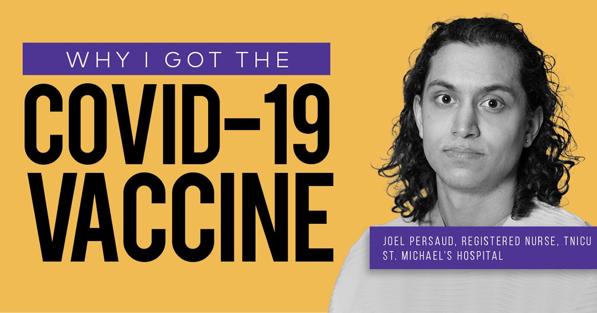 Why I got the COVID-19 vaccine: Joel Persaud shares his experience ...