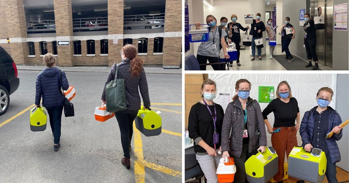 How Unity Health teams are bringing COVID-19 vaccines to homebound ...