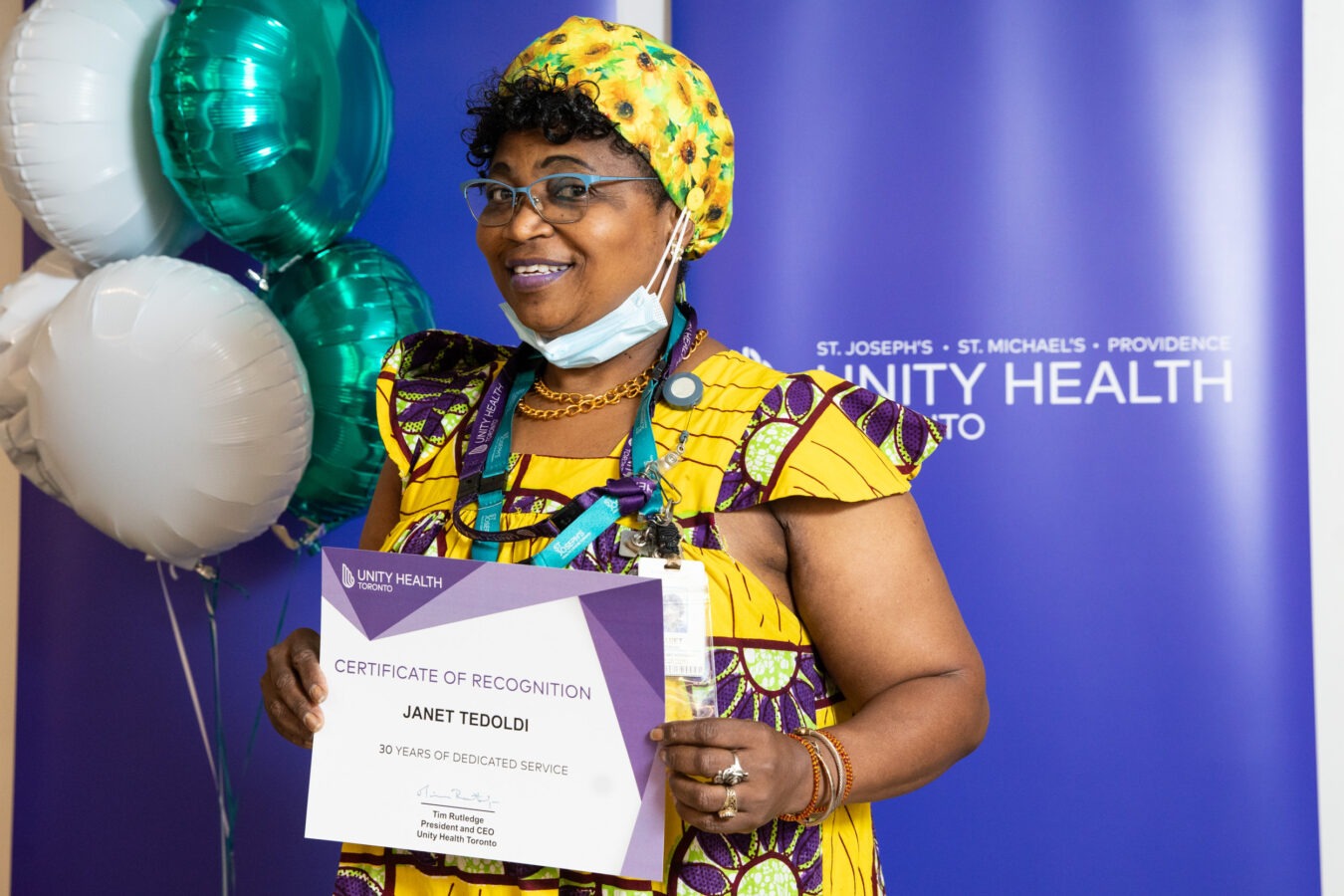 SJHC Employee Service Recognition 2021 - Unity Health Toronto