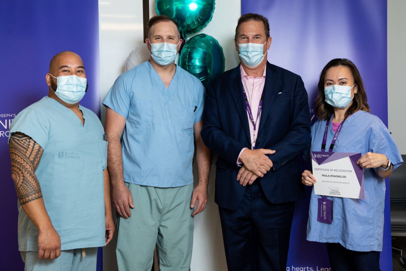 SJHC Employee Service Recognition 2021 - Unity Health Toronto