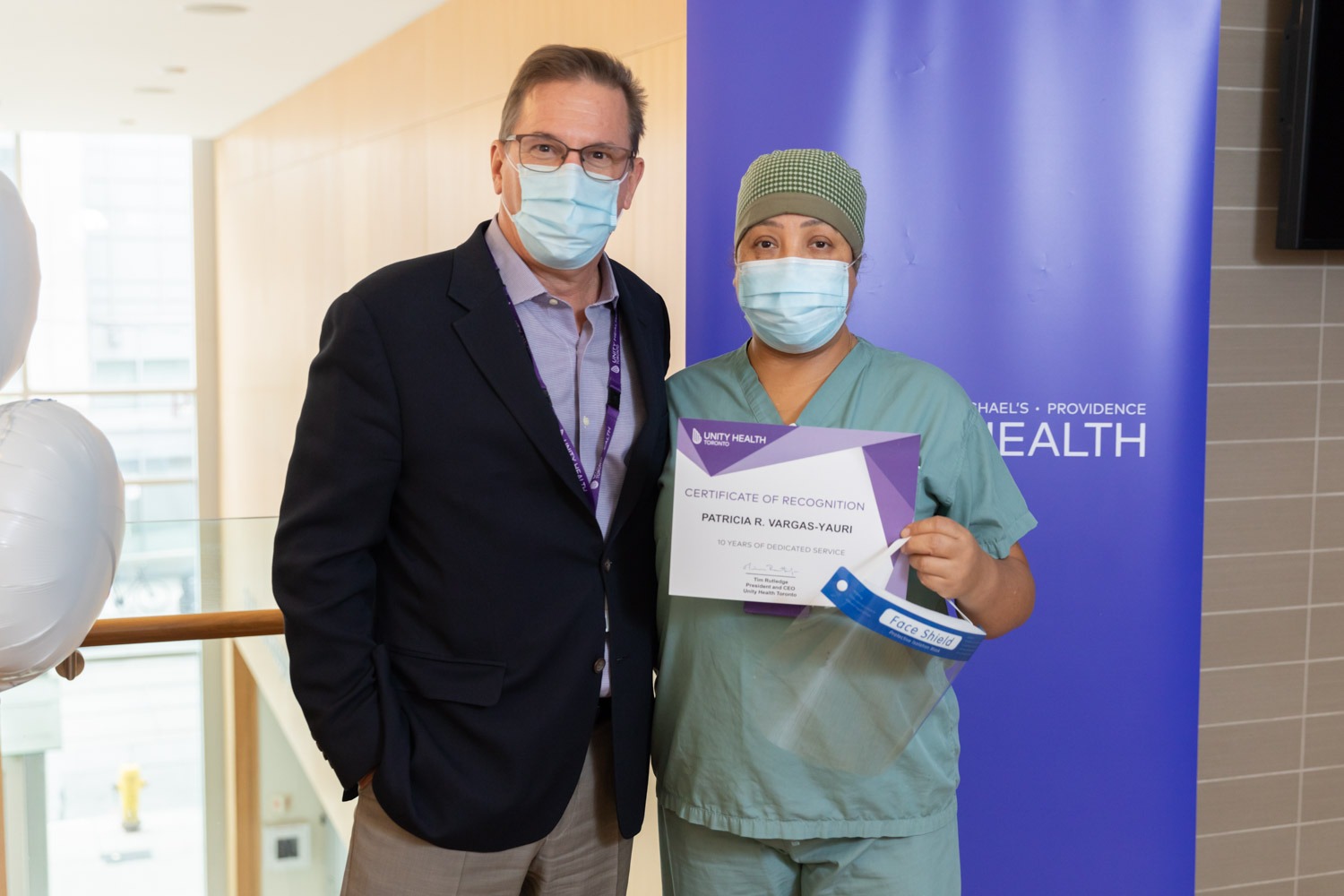 St. Michael’s Employee Service Recognition 2021 - Unity Health Toronto