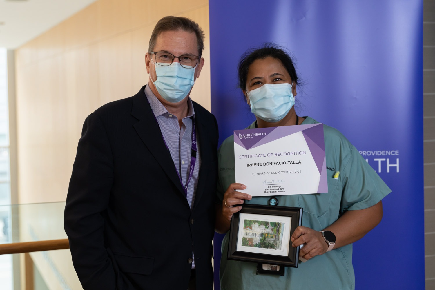 St. Michael’s Employee Service Recognition 2021 - Unity Health Toronto