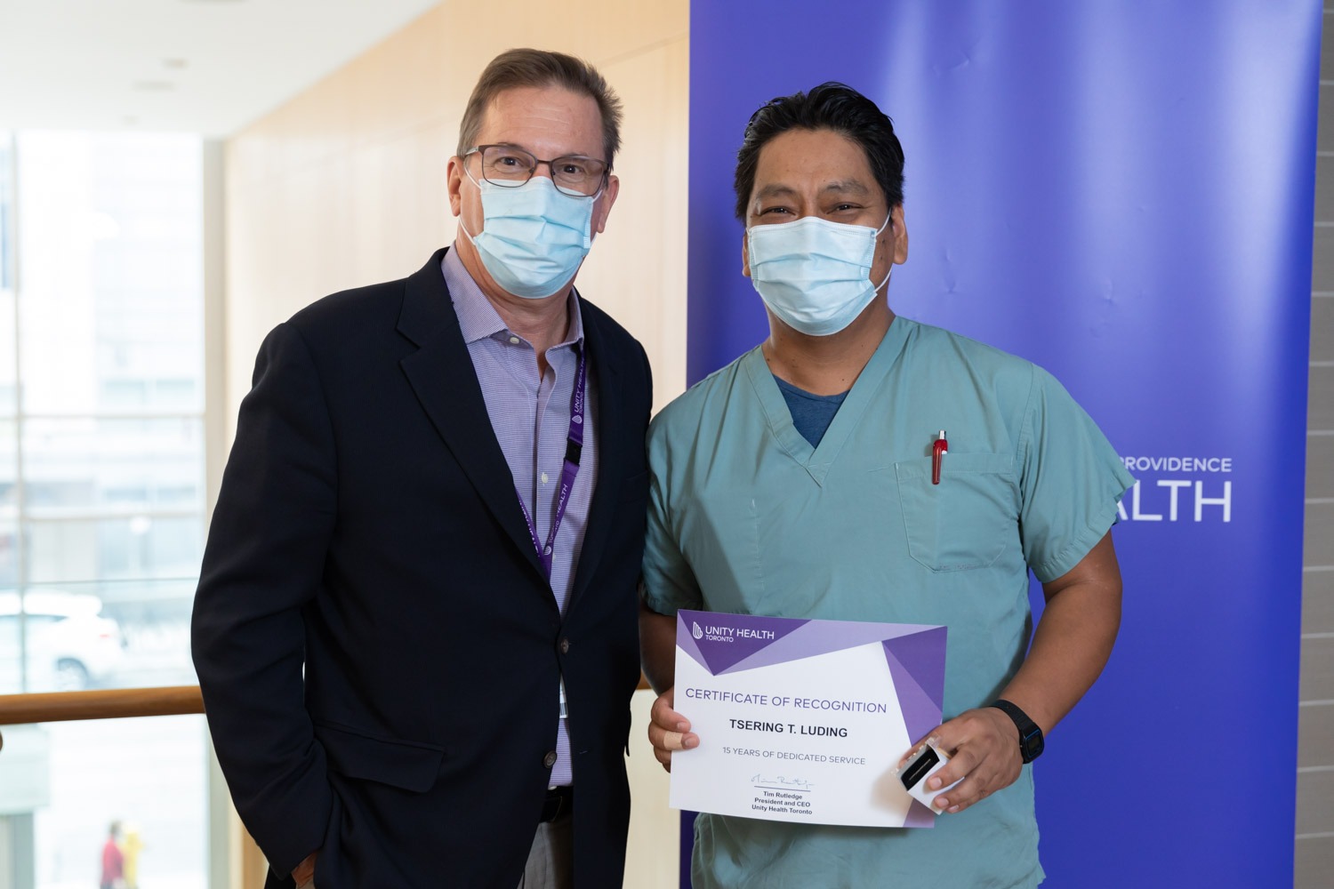 St. Michael’s Employee Service Recognition 2021 - Unity Health Toronto