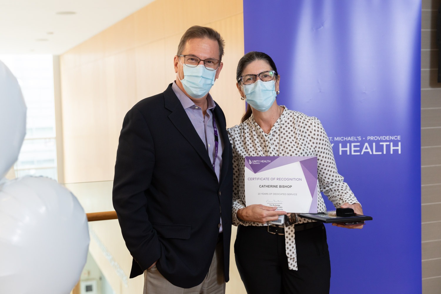 St. Michael’s Employee Service Recognition 2021 - Unity Health Toronto