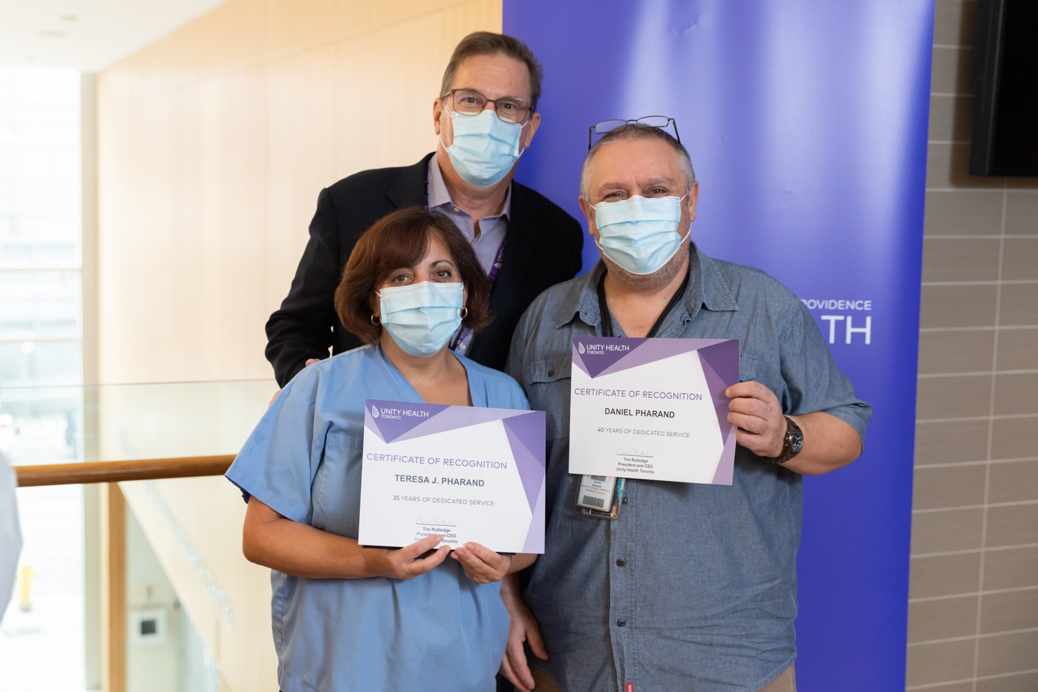 St. Michael’s Employee Service Recognition 2021 - Unity Health Toronto