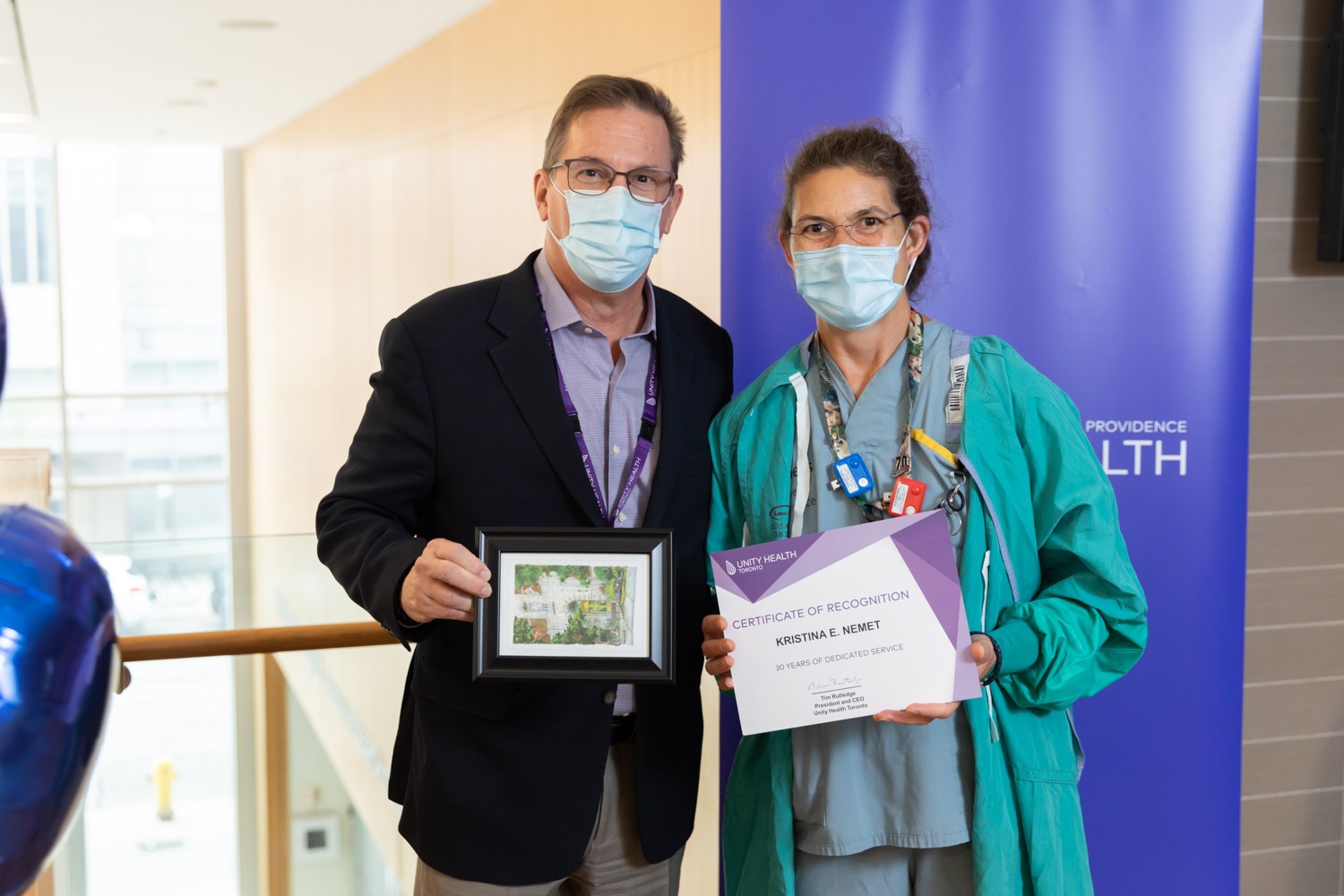 St. Michael’s Employee Service Recognition 2021 - Unity Health Toronto