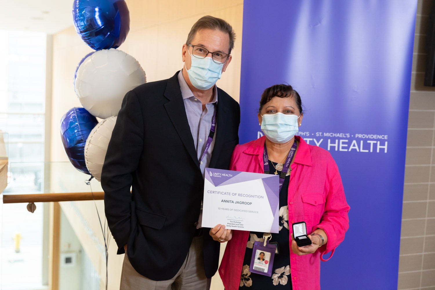 St. Michael’s Employee Service Recognition 2021 - Unity Health Toronto