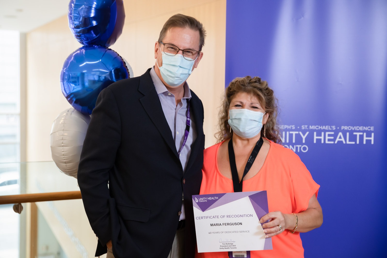 St. Michael’s Employee Service Recognition 2021 - Unity Health Toronto
