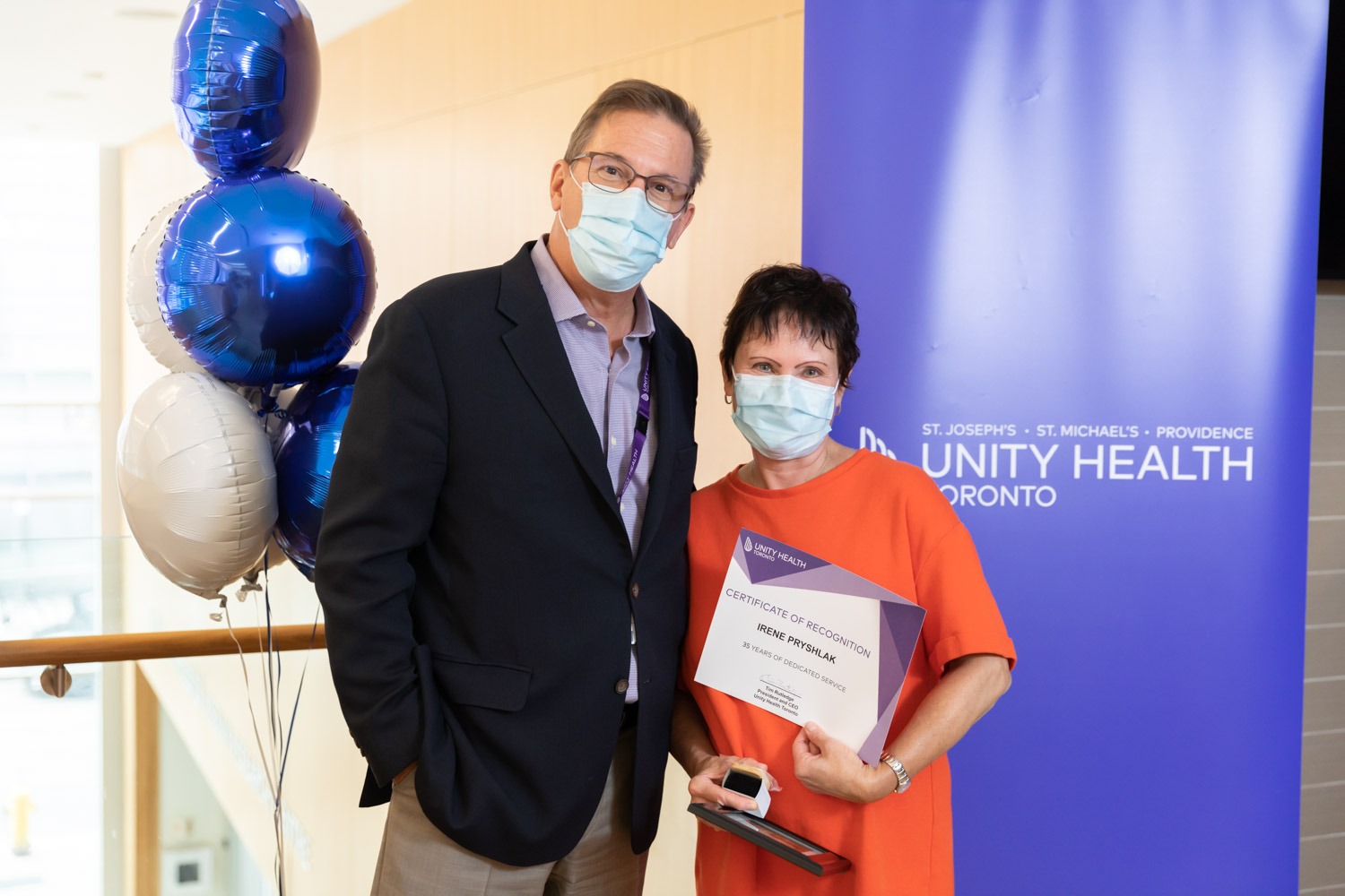 St. Michael’s Employee Service Recognition 2021 - Unity Health Toronto