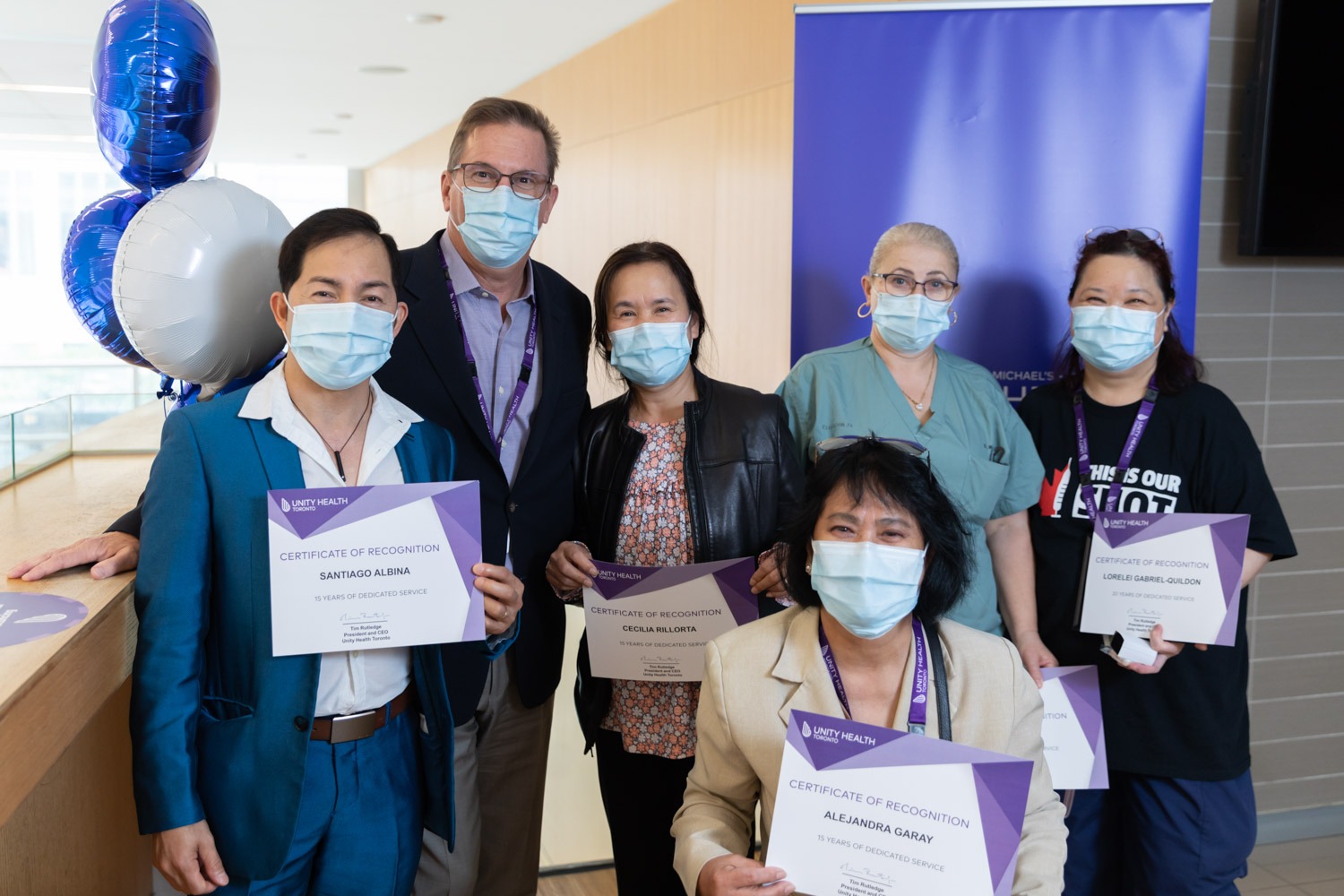 St. Michael’s Employee Service Recognition 2021 - Unity Health Toronto