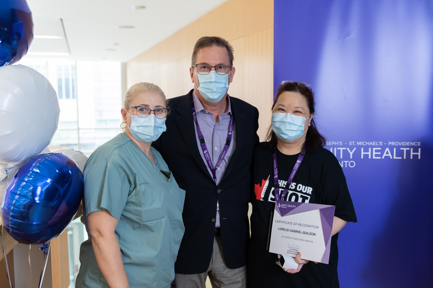St. Michael’s Employee Service Recognition 2021 - Unity Health Toronto