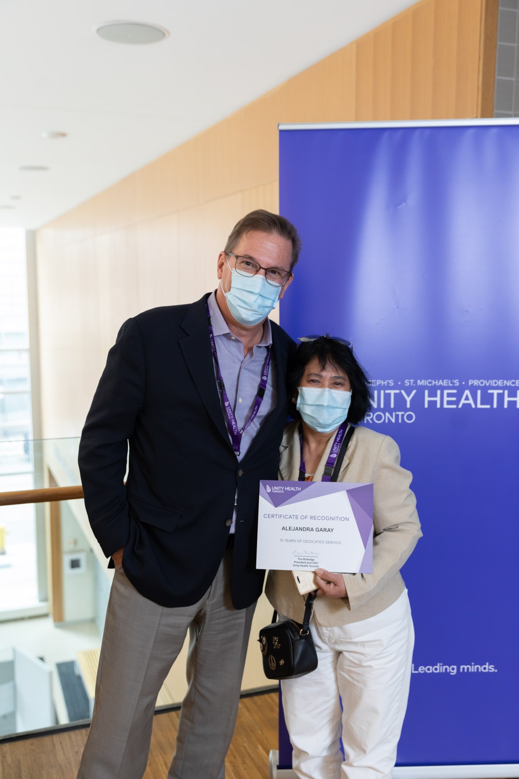 St. Michael’s Employee Service Recognition 2021 - Unity Health Toronto