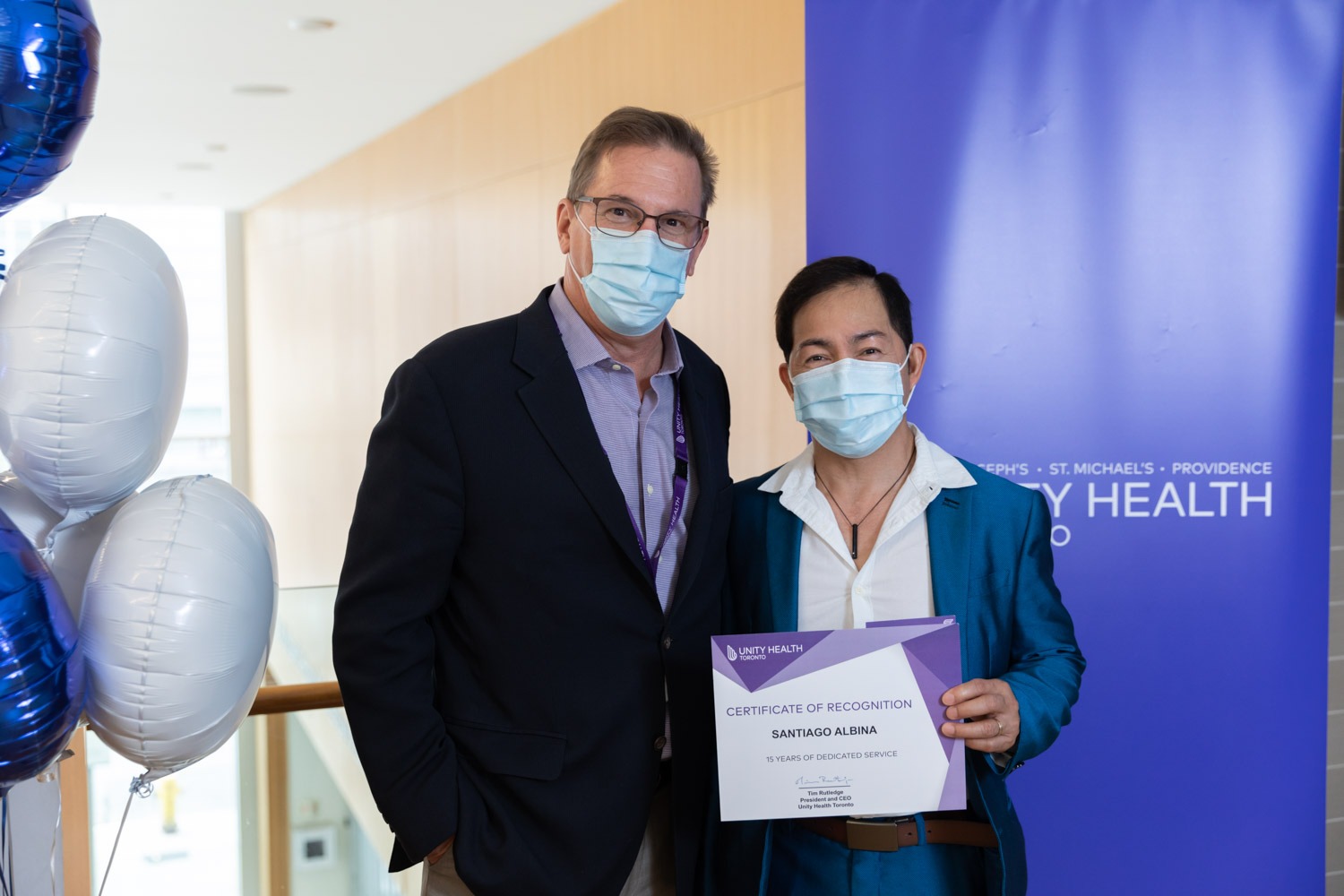 St. Michael’s Employee Service Recognition 2021 - Unity Health Toronto