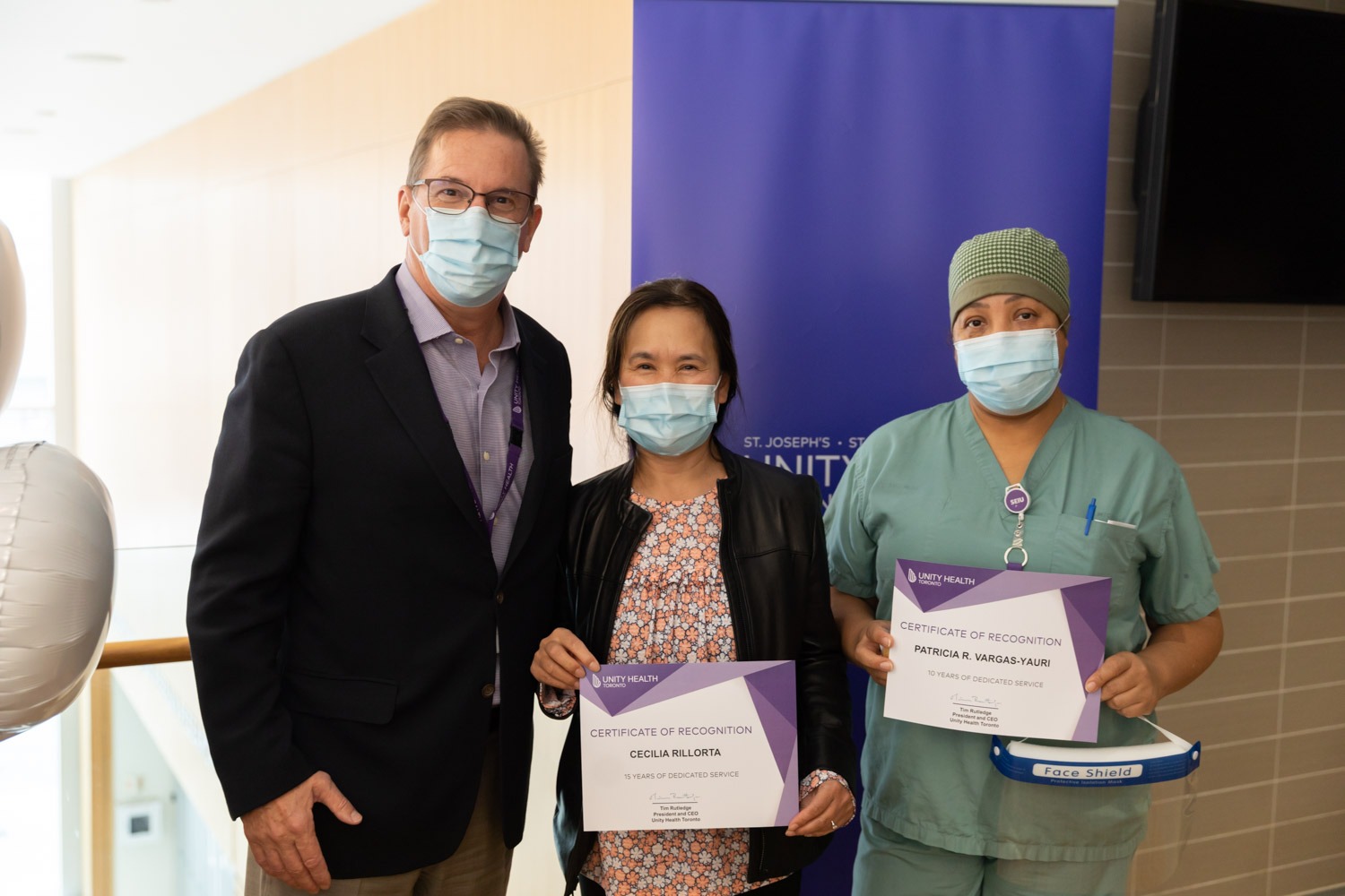 St. Michael’s Employee Service Recognition 2021 - Unity Health Toronto