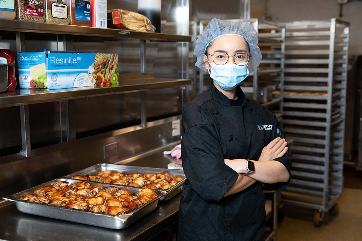 What’s cooking? Meet the first female head chef at St. Joseph’s ...