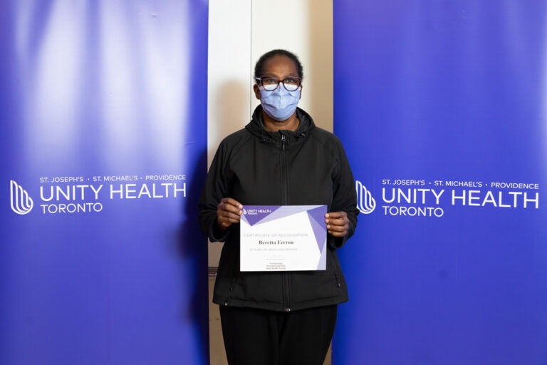 St. Michael’s Employee Service Recognition 2022 - Unity Health Toronto