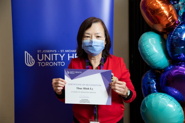 St. Michael’s Employee Service Recognition 2022 - Unity Health Toronto