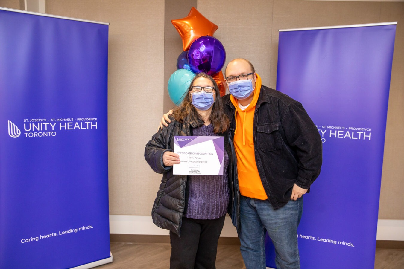 St. Joseph’s Employee Service Recognition 2022 - Unity Health Toronto