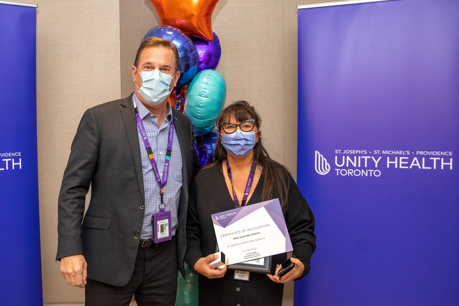 St. Joseph’s Employee Service Recognition 2022 - Unity Health Toronto