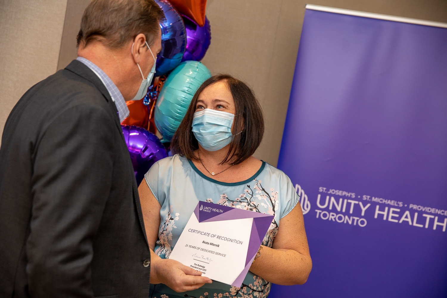 St. Joseph’s Employee Service Recognition 2022 - Unity Health Toronto