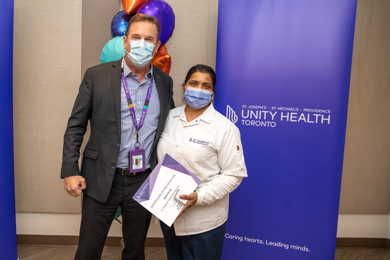 St. Joseph’s Employee Service Recognition 2022 - Unity Health Toronto