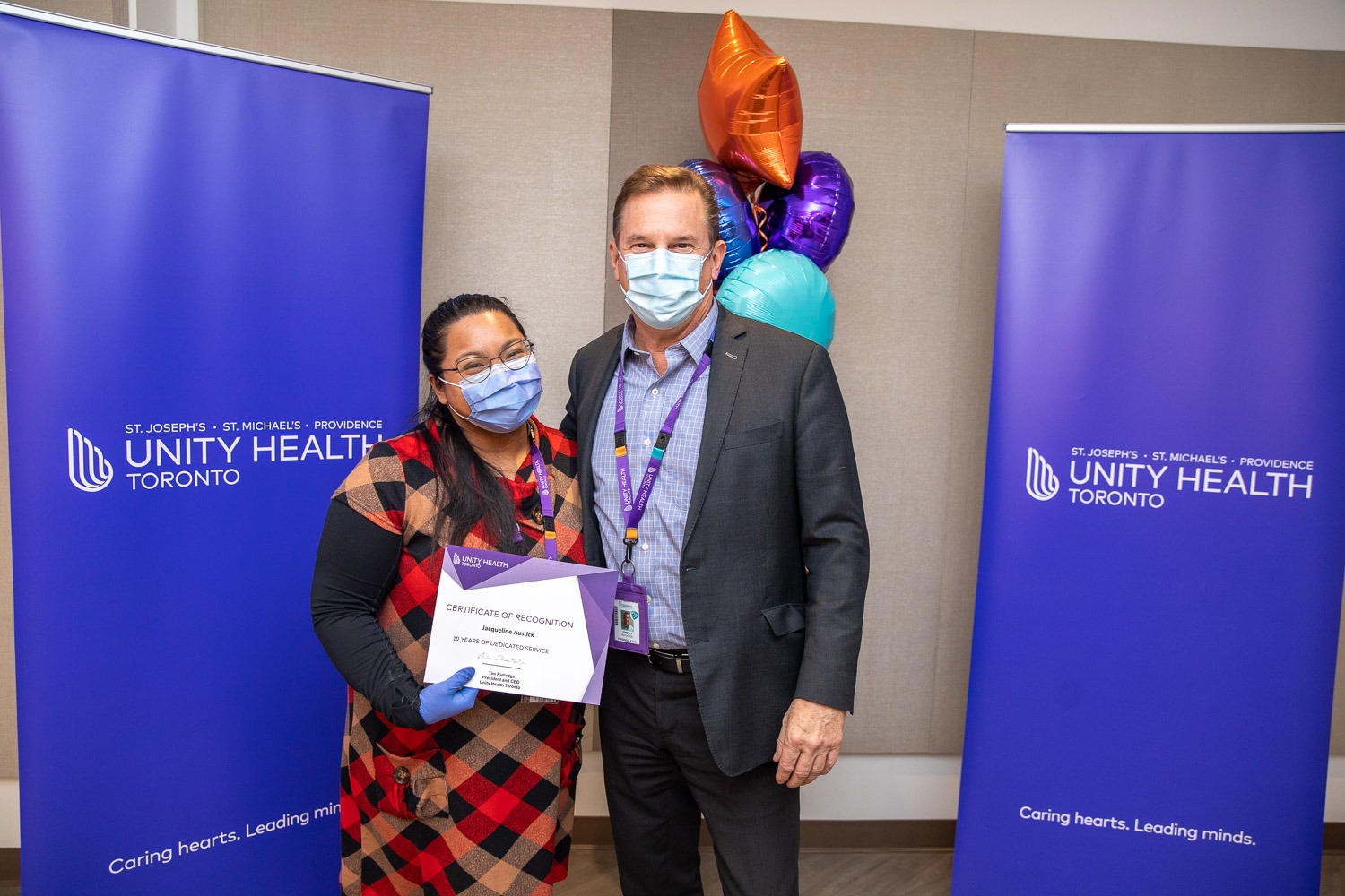 St. Joseph’s Employee Service Recognition 2022 - Unity Health Toronto