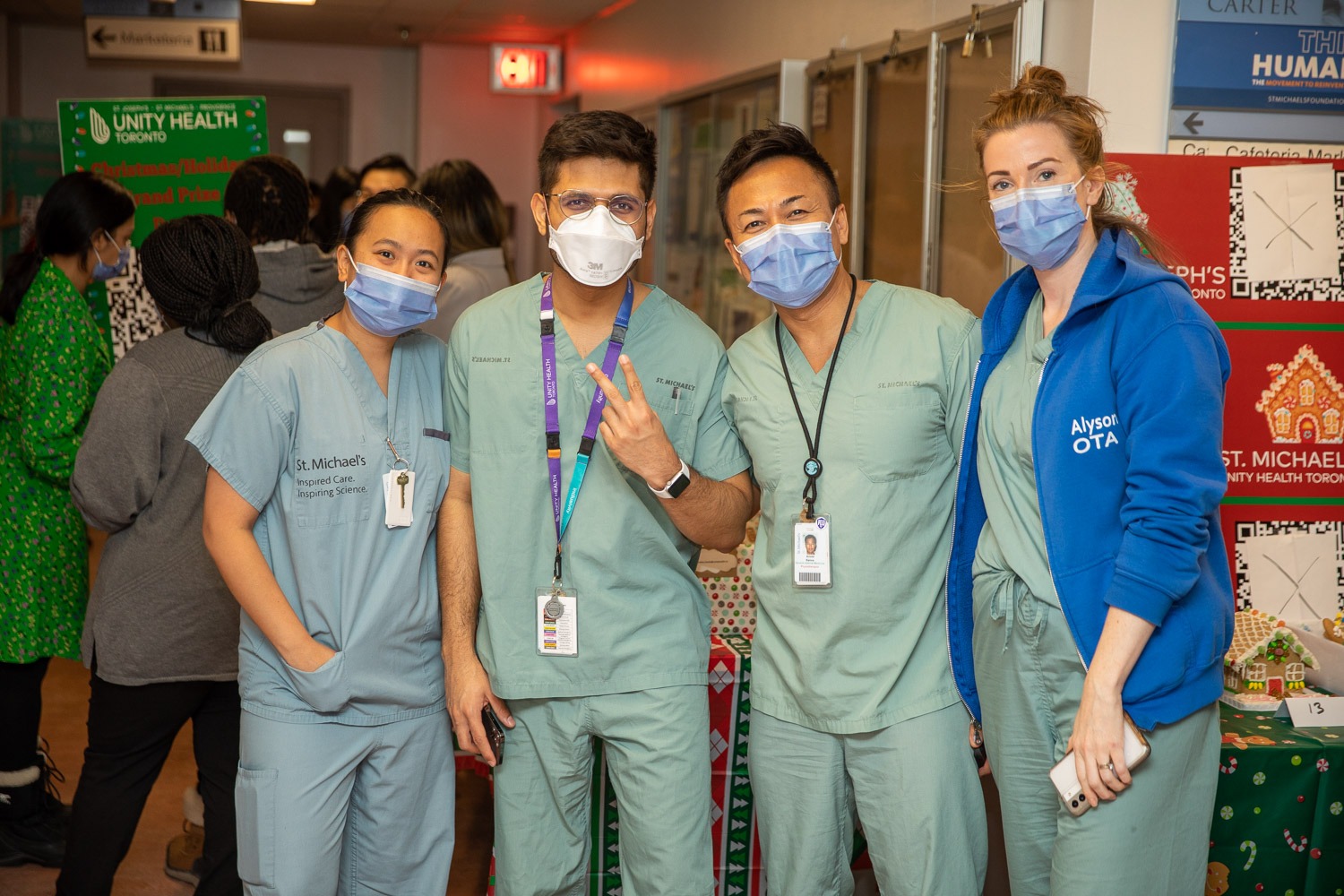 St. Michael’s Christmas lunch 2022 gallery - Unity Health Toronto