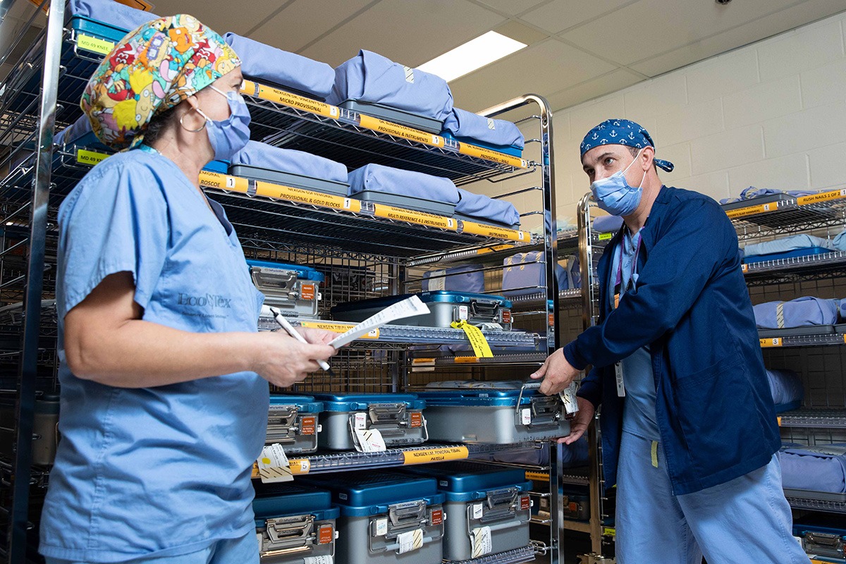 This Unity Health team sterilized 16,000 surgical instruments in a ...