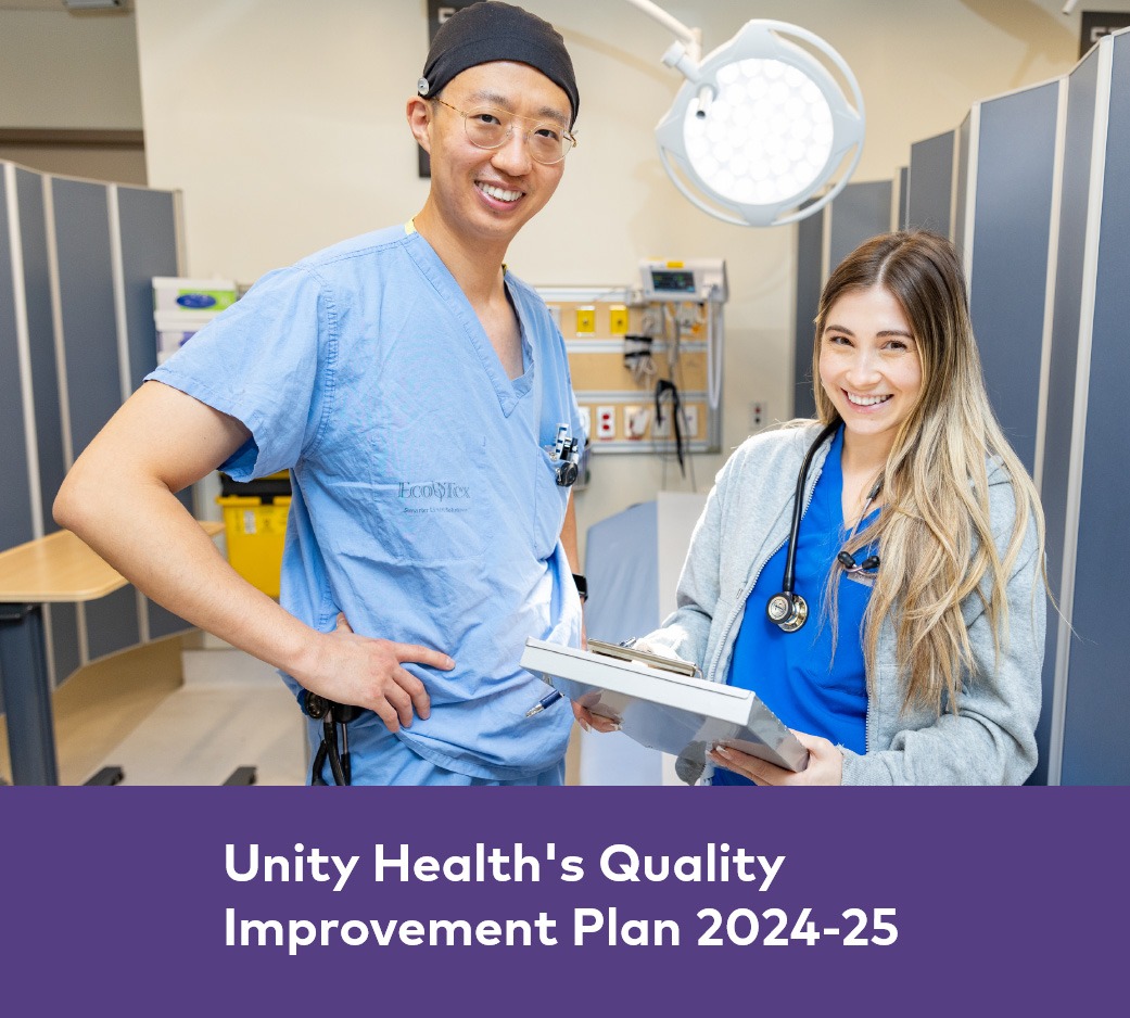 How Unity Health is aiming to improve your care this year - Unity ...
