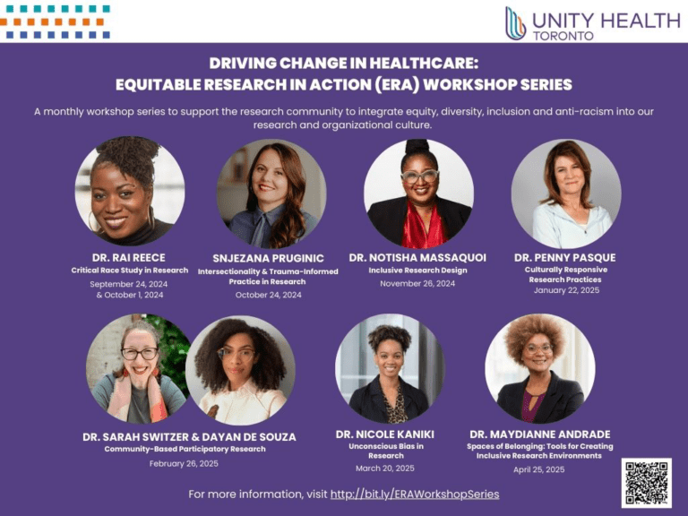 ‘We want to inspire systemic change.’ Unity Health Toronto lectures ...