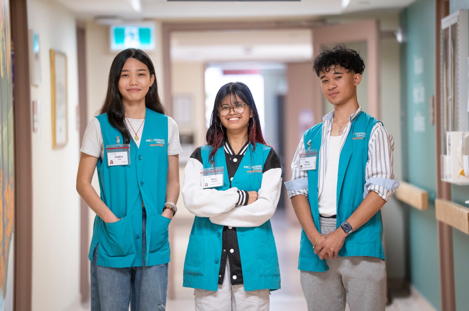 High school student volunteers are bridging generations at Unity Health’s Houses of Providence ...